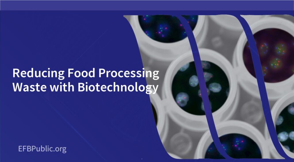 Reducing Food Processing Waste with Biotechnology